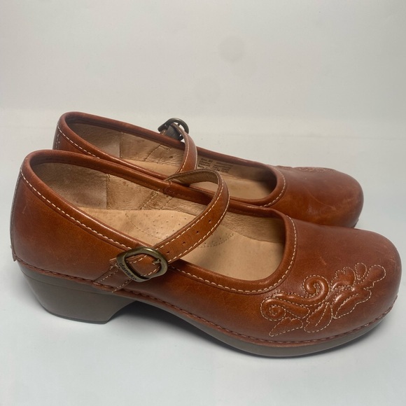 Dansko | Shoes | Dansko Savanna Brown Mary Jane Leather Shoes | Poshmark